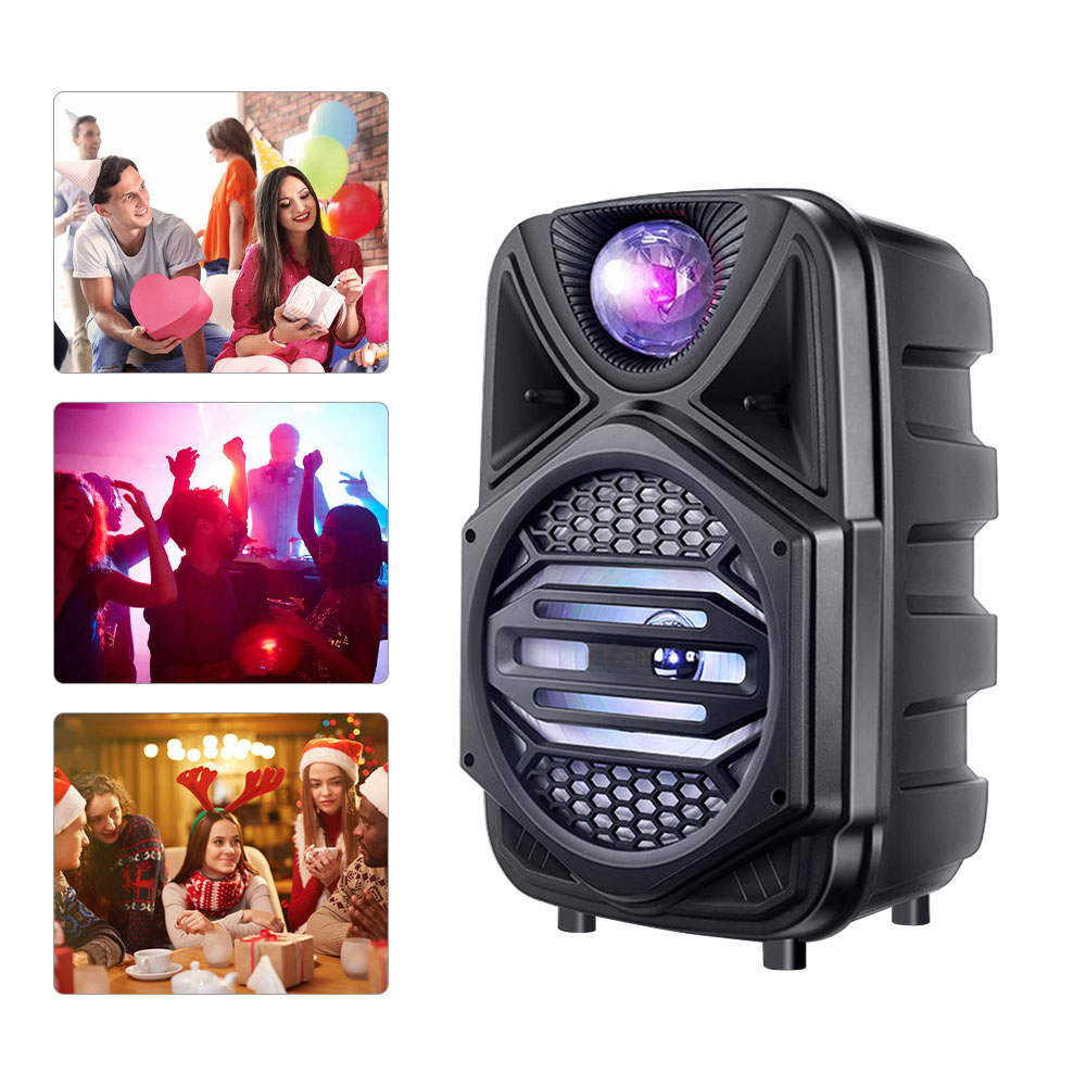 8 Inch 300W High Power Bluetooth Speaker Home Radio Audio Outdoor ...