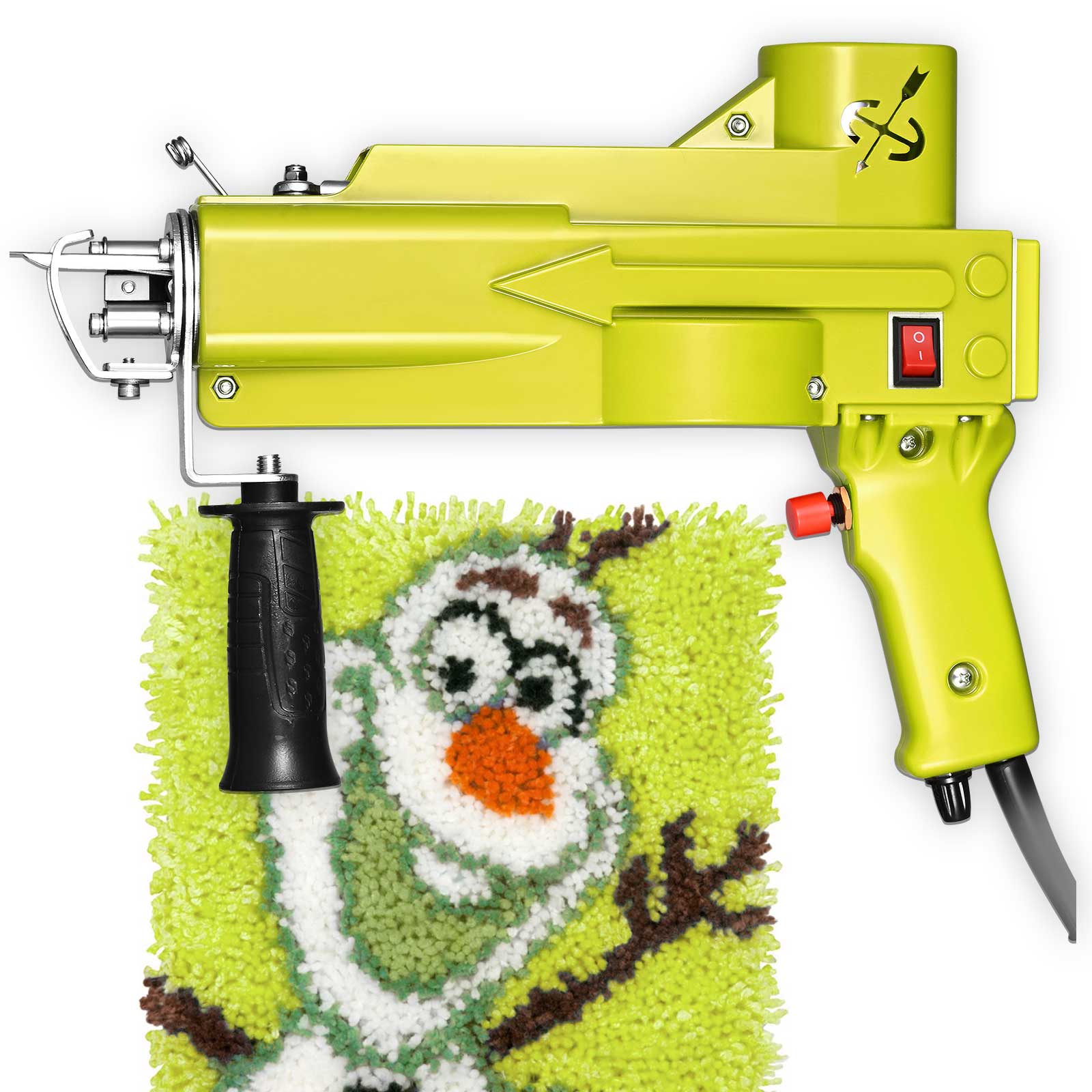 Generic Tufting Gun 2 in 1 Upgrade Electric Tufting Gun Carpet Weaving ...