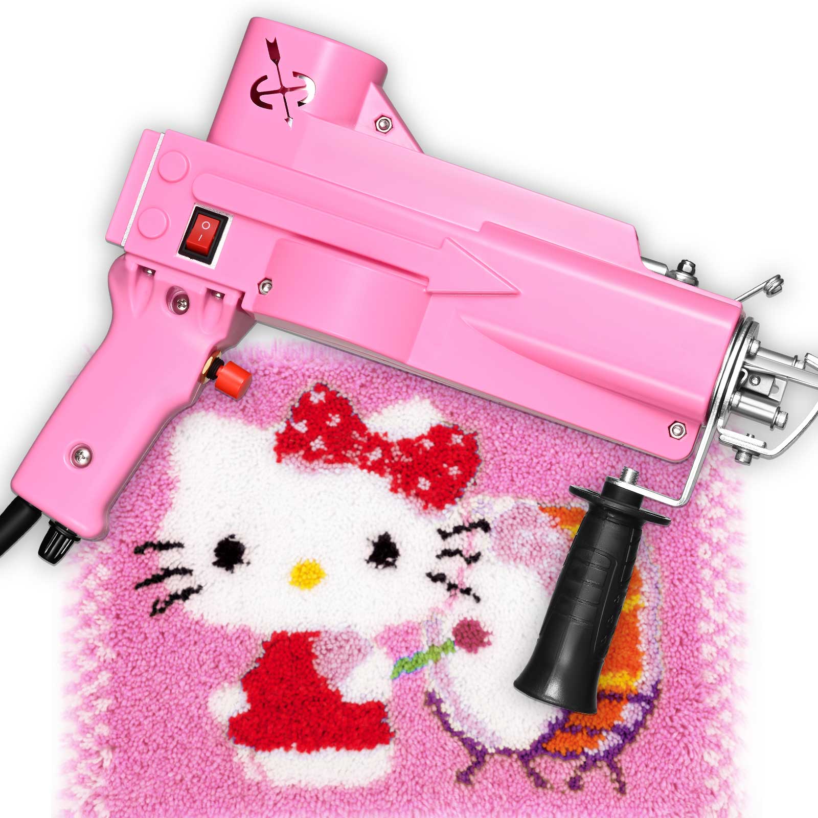 Generic Tufting Gun 2 in 1 Upgrade Electric Tufting Gun Carpet Weaving ...