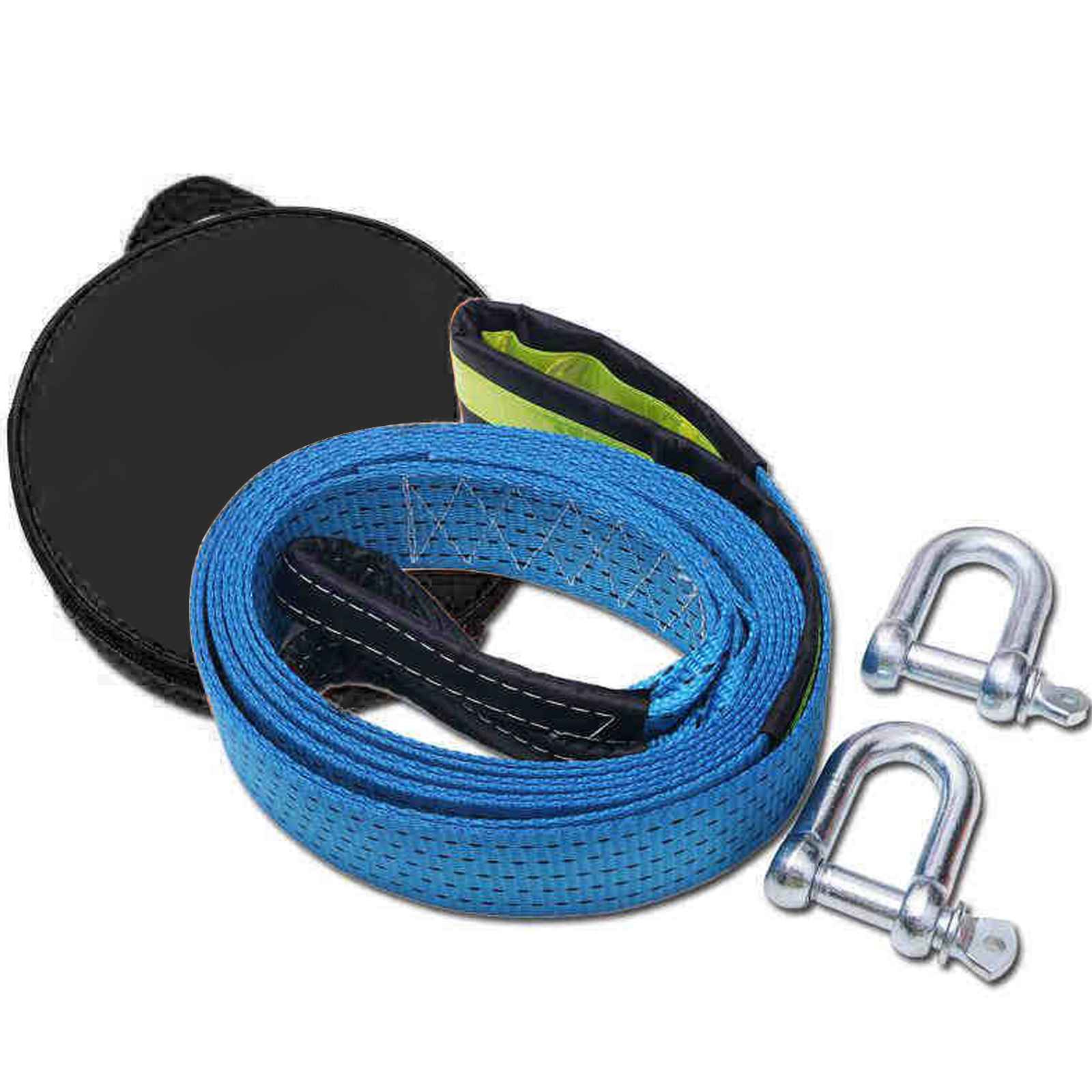 Câble de remorquage de treuil de 8 tonnes,corde de remorquage avec ...